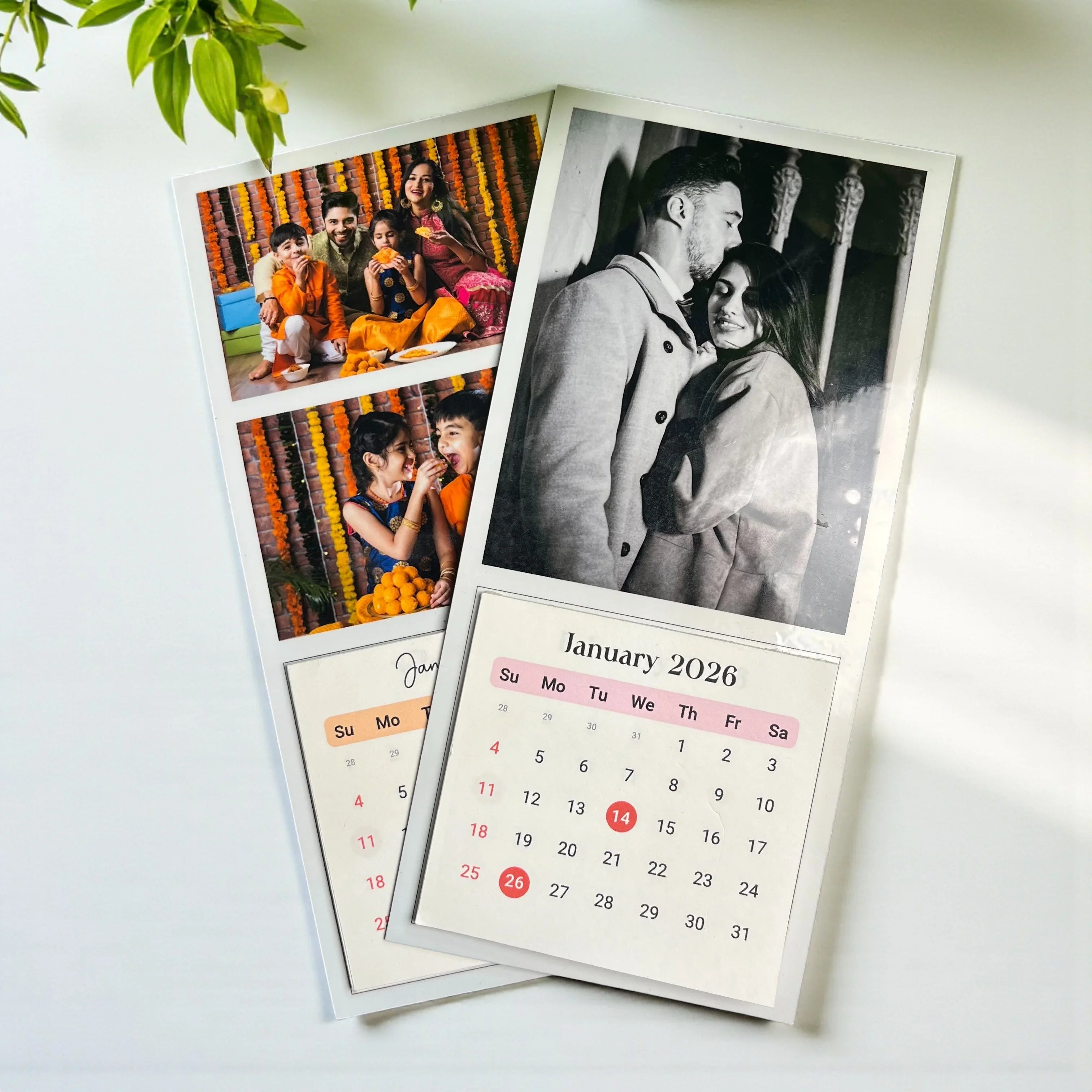 Photo Magnetic Strip Calendar – Luxe Magics